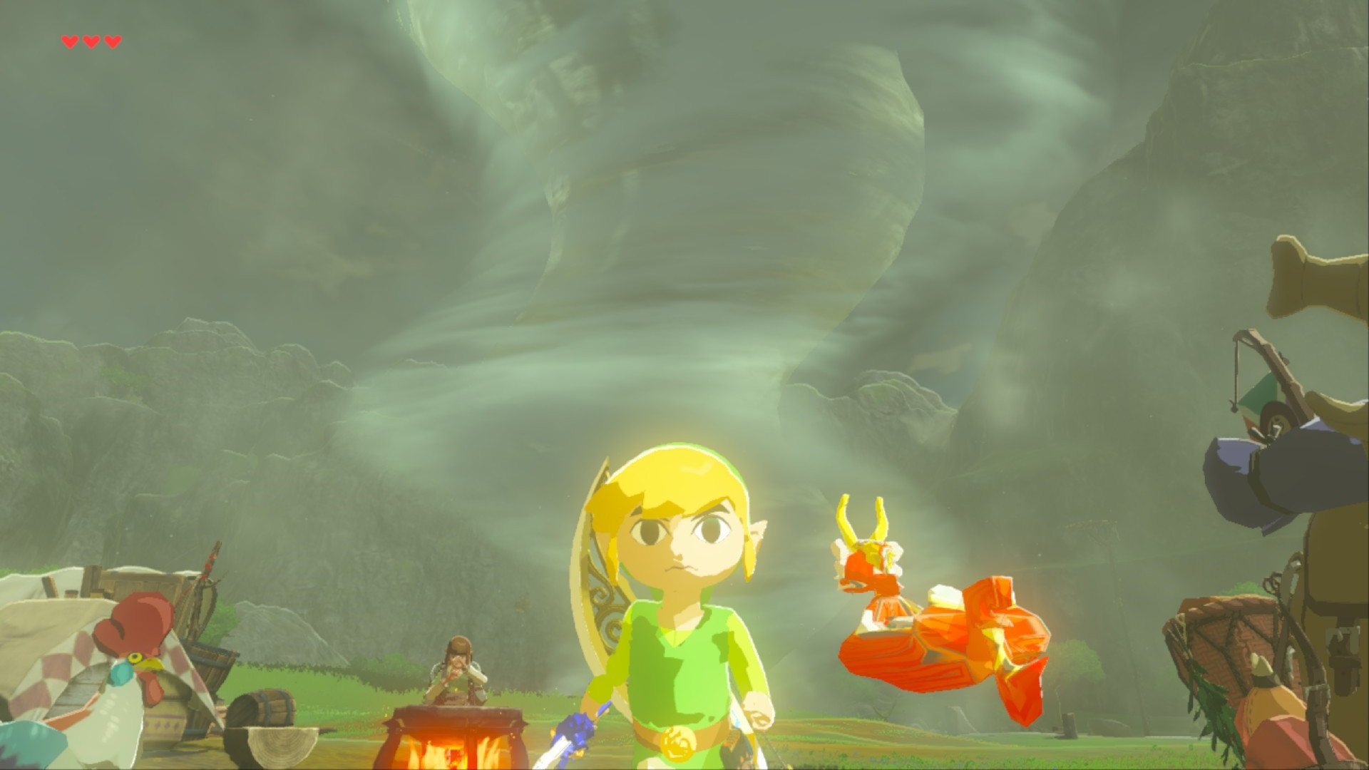 Toon Link & King of Red Lions port Mod for The Legend of Zelda: Breath ...