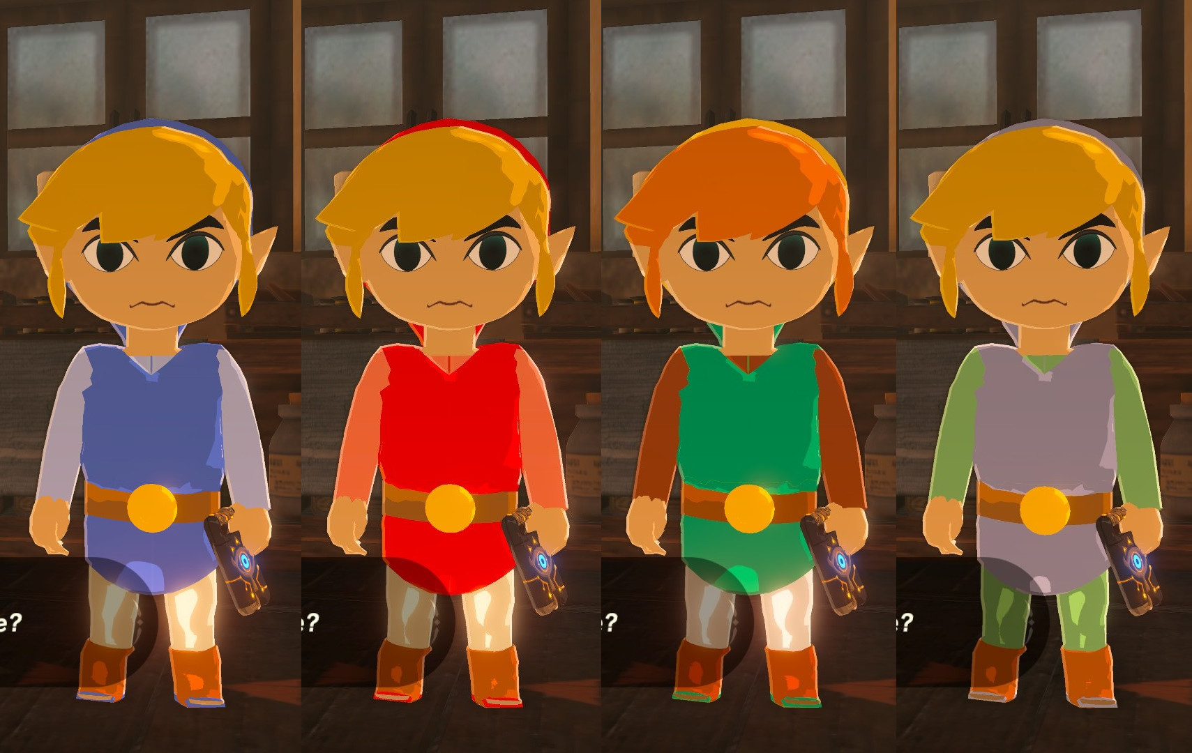 Toon Link & King of Red Lions port Mod for The Legend of Zelda: Breath ...