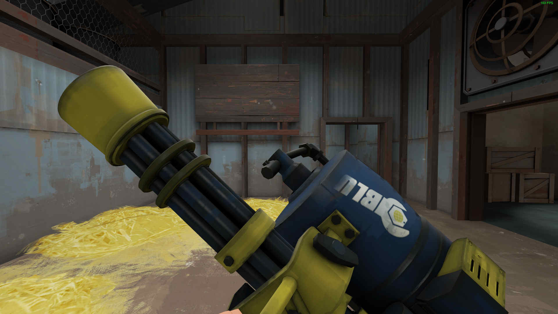 Team Themed Minigun Mod for Team Fortress 2 | TF2 Mods