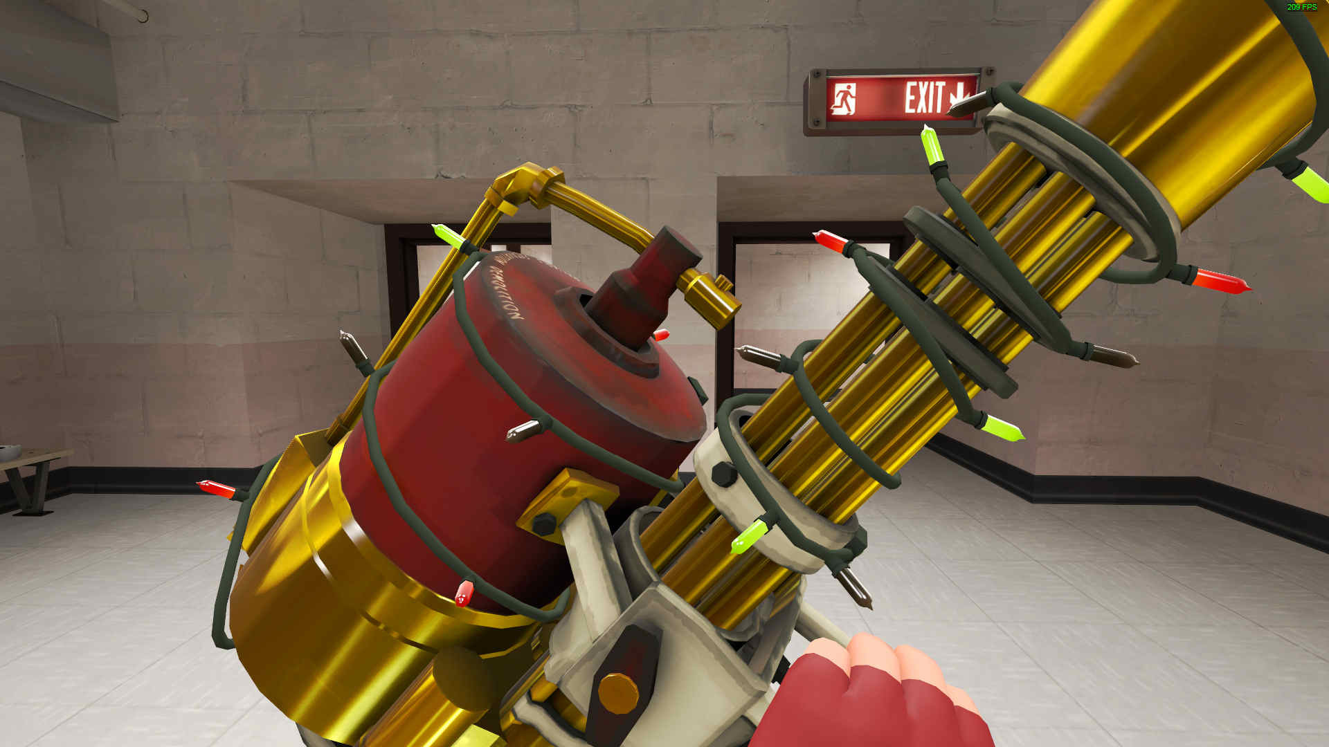 Team Themed Minigun Mod for Team Fortress 2 | TF2 Mods