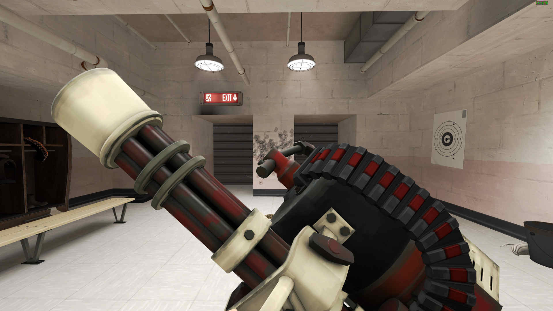Team Themed Minigun Mod for Team Fortress 2 | TF2 Mods