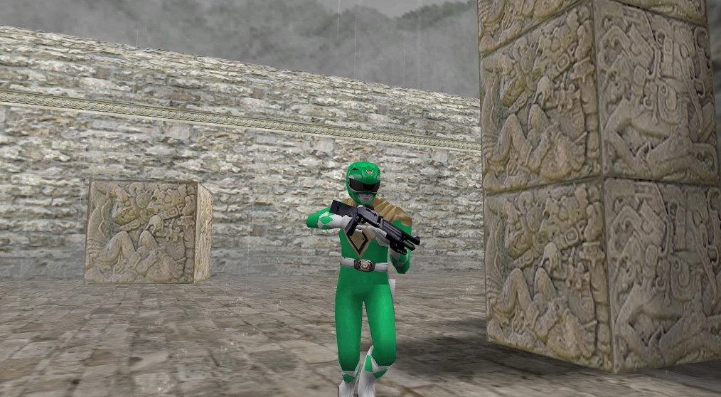 Green MMPR Power Ranger Mod for Counter-Strike 1.6 | CS1.6 Mods