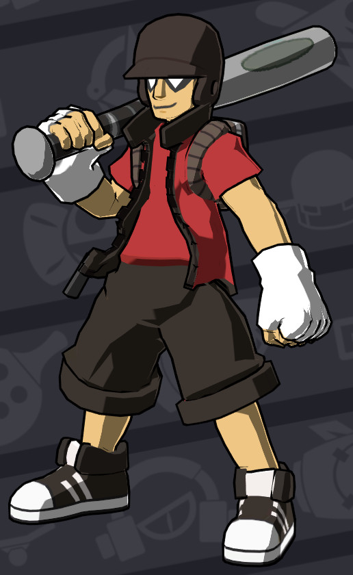 Improved Scout (Team Fortress 2) Mod for Lethal League Blaze | LLB Mods