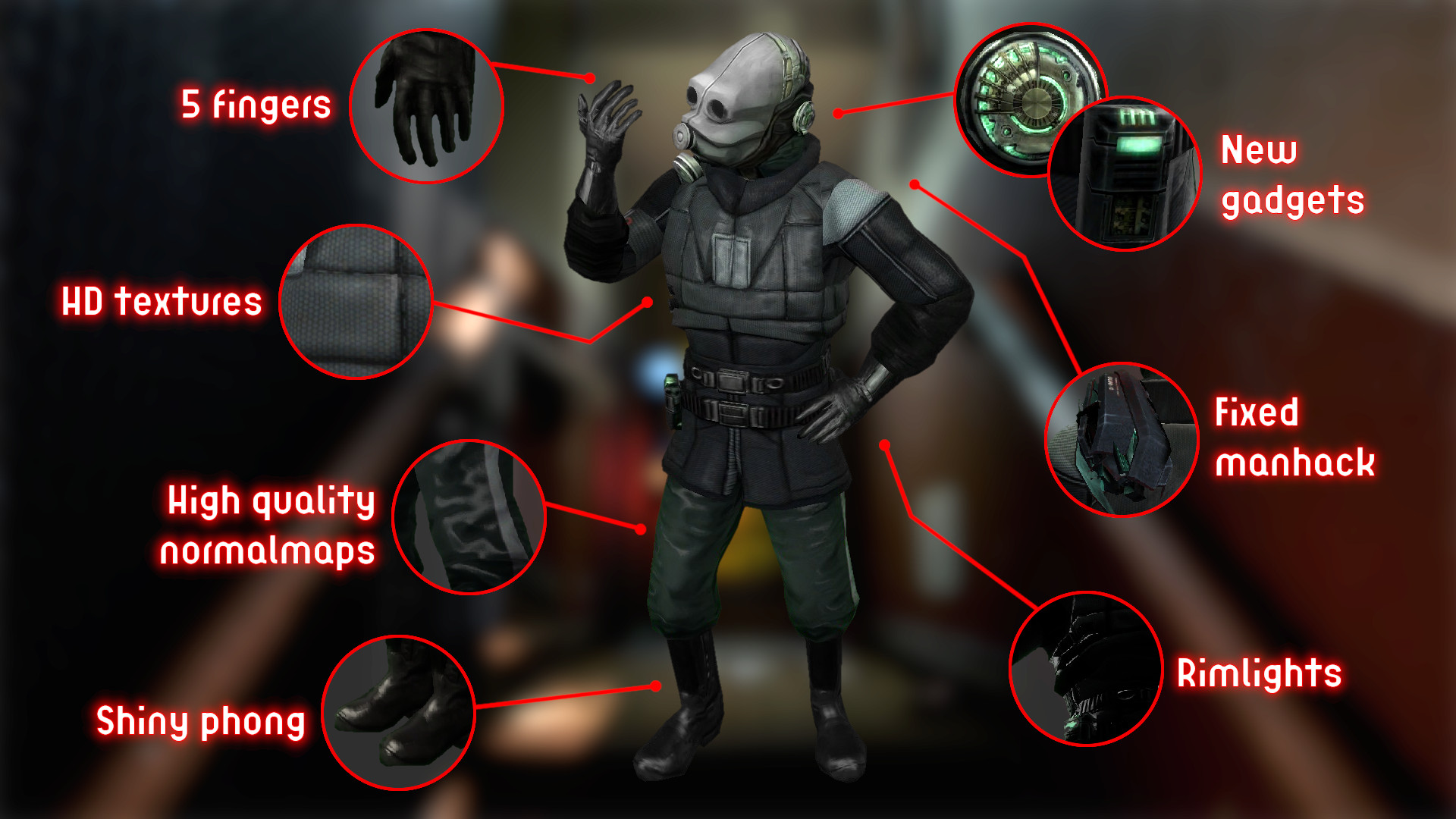 Improved Metrocop Redux V2 Mod for Half-Life 2 | HL2 Mods