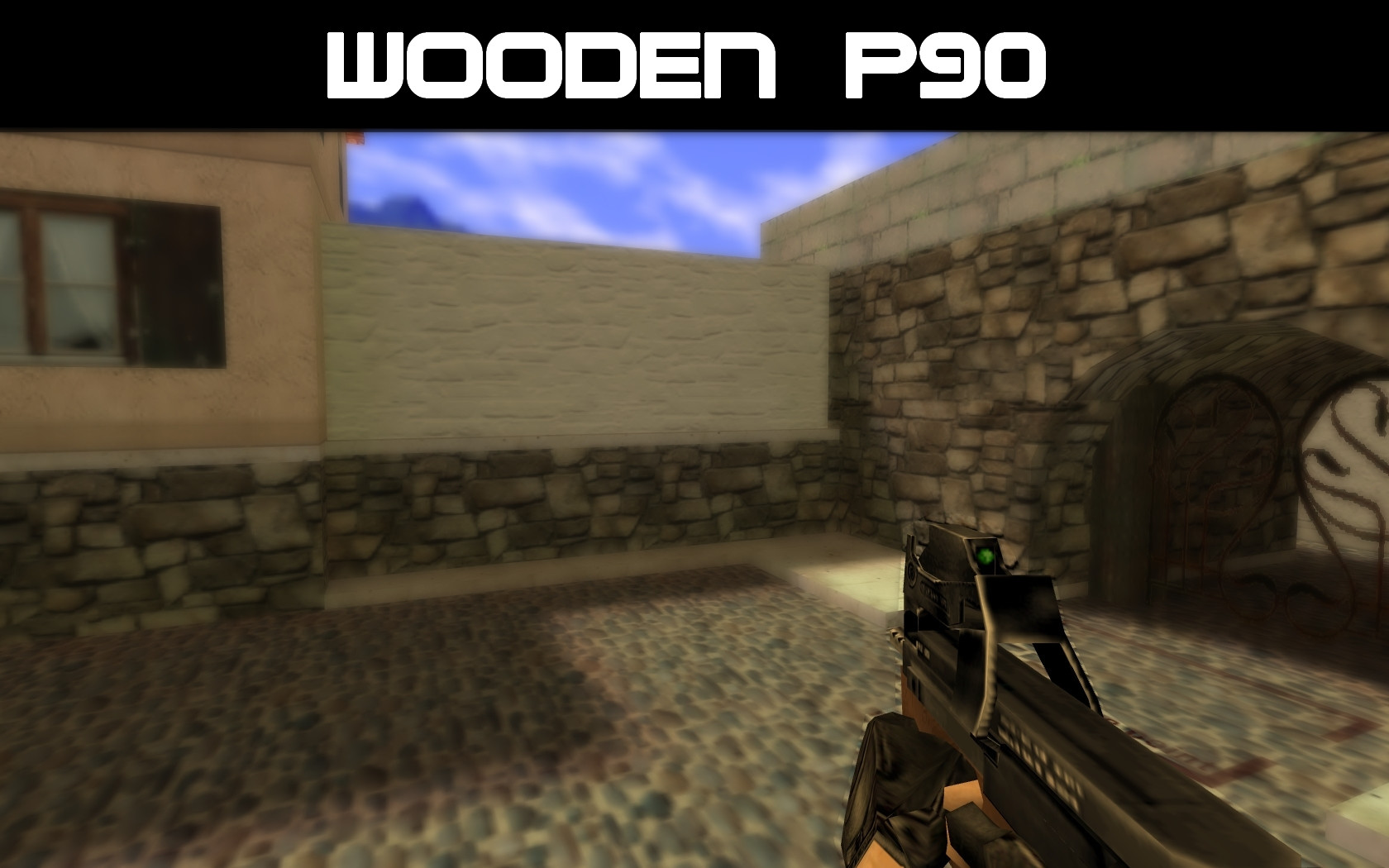 Wooden P90 [Counter-Strike 1.6] [Mods]