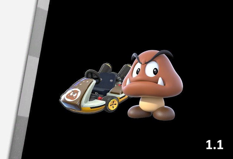 Goomba Mod for Mario Kart 8 | MK8 Mods