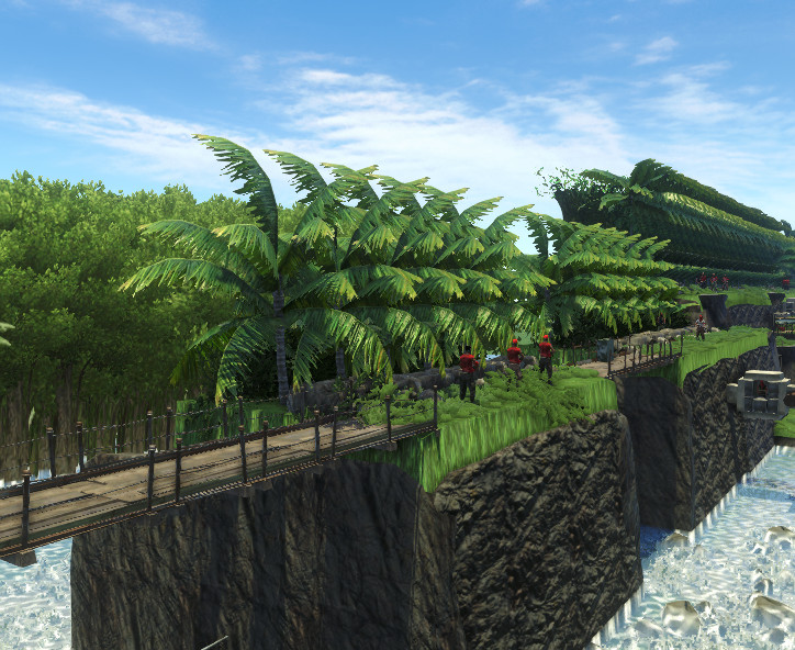 Contra NES - Jungle Level Map [Far Cry 3] [Mods]