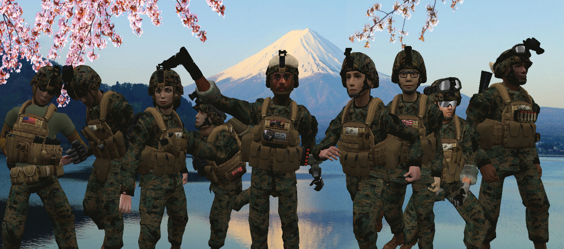 United States Marines Player Models Mod for Sven Co-op | SC Mods