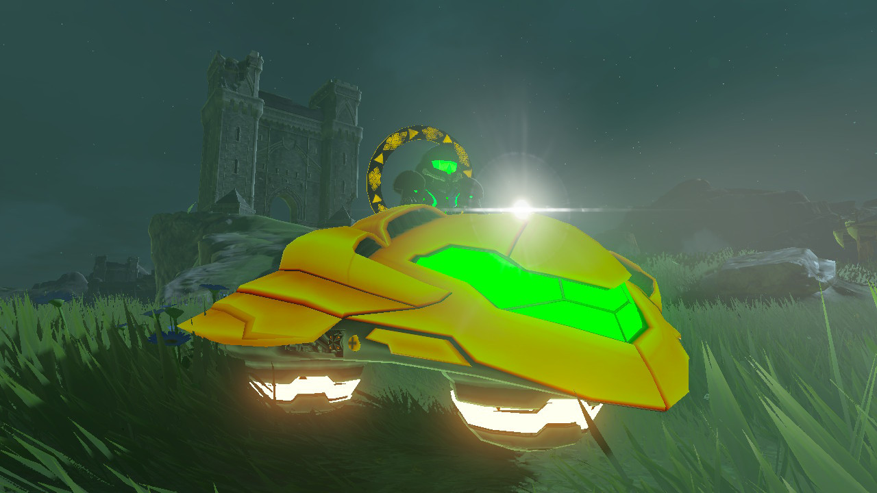 Samus Ship Mod for The Legend of Zelda: Breath of the Wild (Switch ...