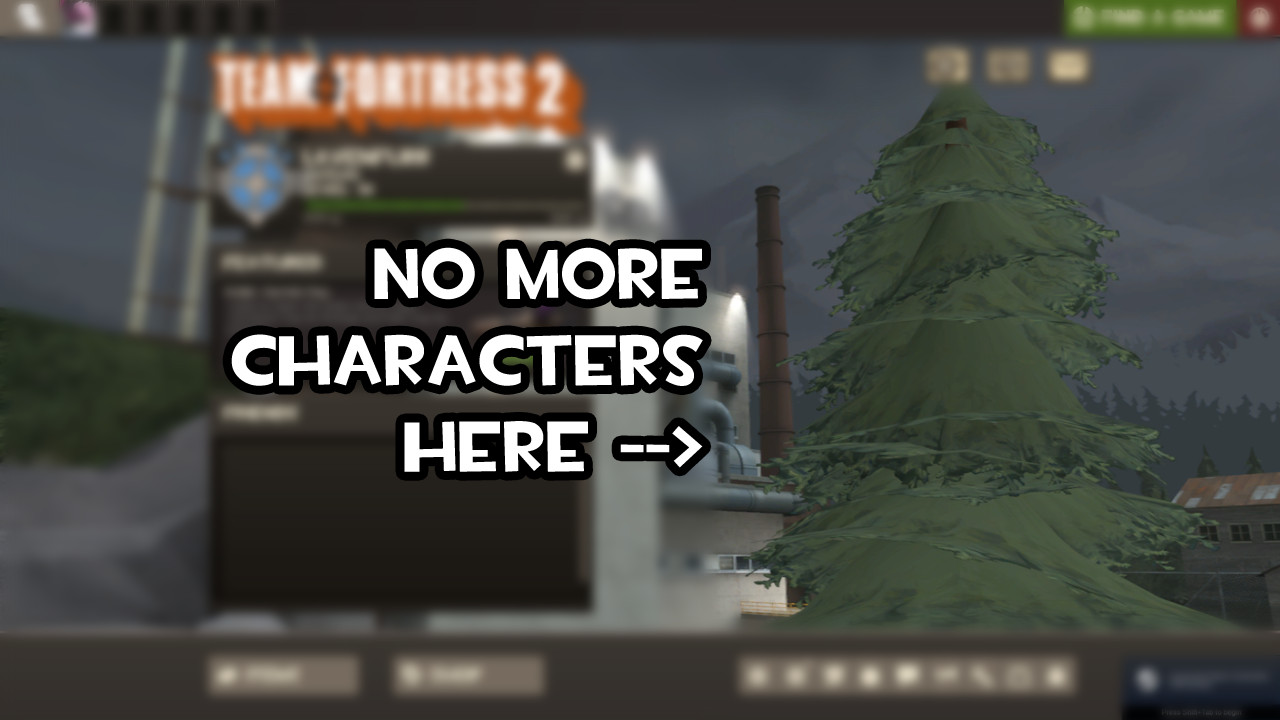 Merc Begone - Menu character removal patch Mod for Team Fortress 2 ...