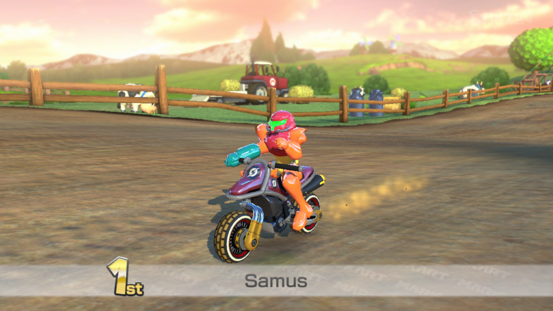 Samus (Classic) Mod for Mario Kart 8 | MK8 Mods
