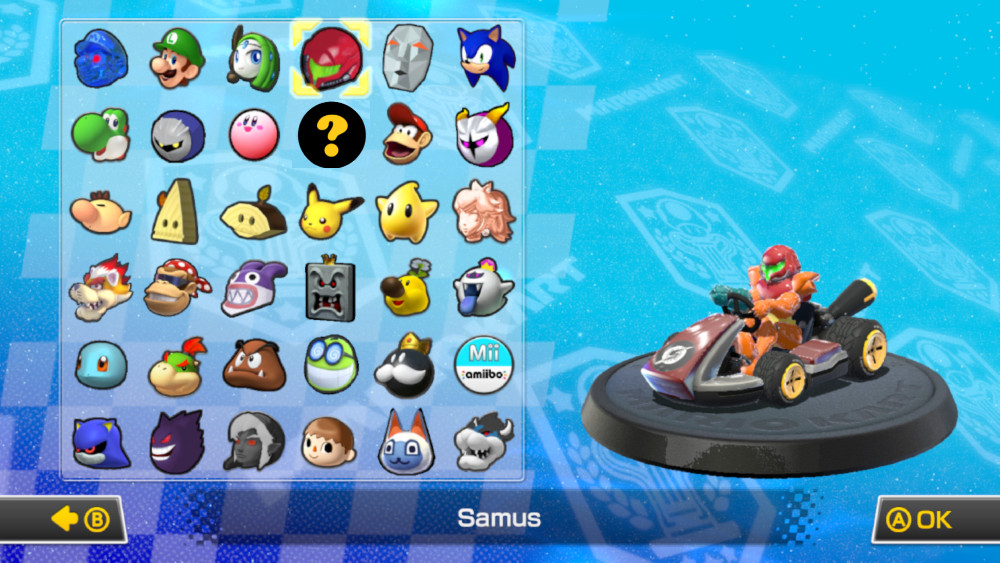 Samus [Mario Kart 8] [Mods]