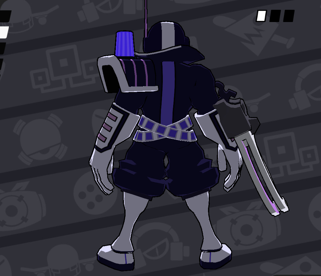 Purple Nitro Mod for Lethal League Blaze | LLB Mods