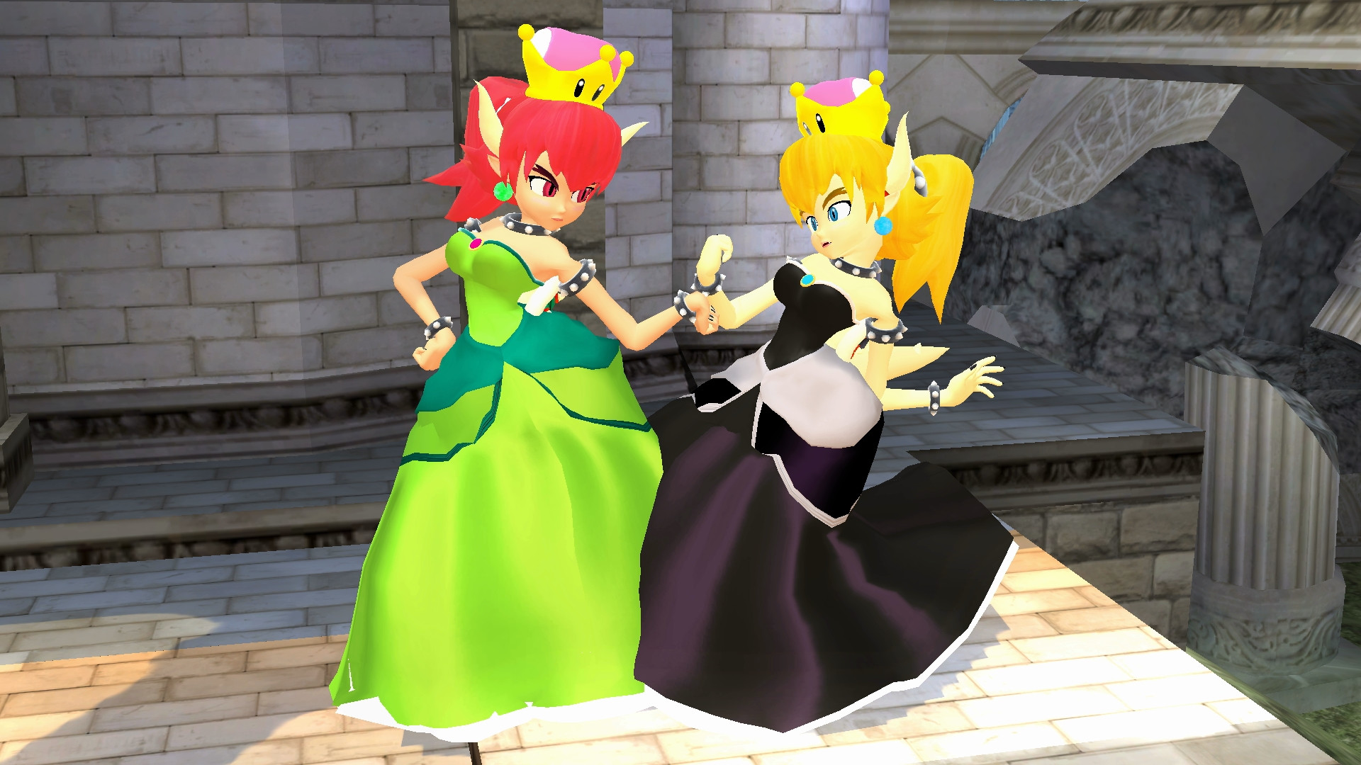 Bowser + Peach [Super Smash Bros. (Wii U)] [Mods]