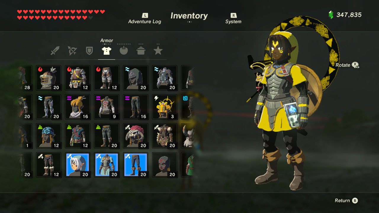 Afro Link by lynardkiller Mod for The Legend of Zelda: Breath of the ...