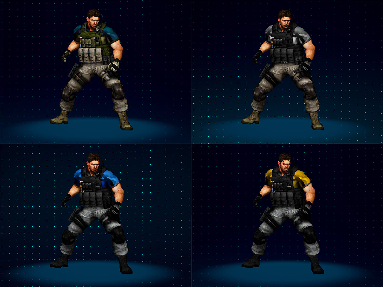 Bucky (RE6 Chris) Mod for Marvel vs. Capcom: Infinite | MvC:I Mods