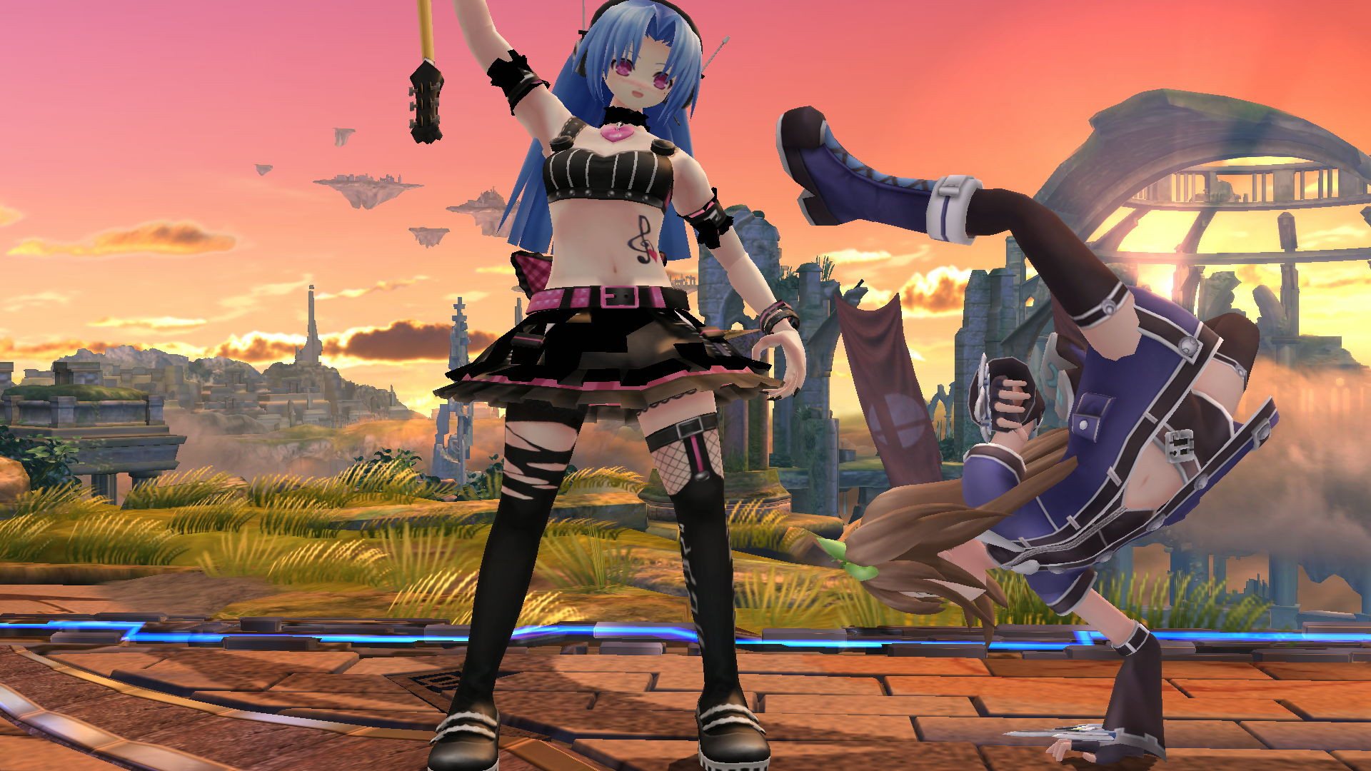 5pb from Neptunia Mod for Super Smash Bros. (Wii U) | SSB4U Mods