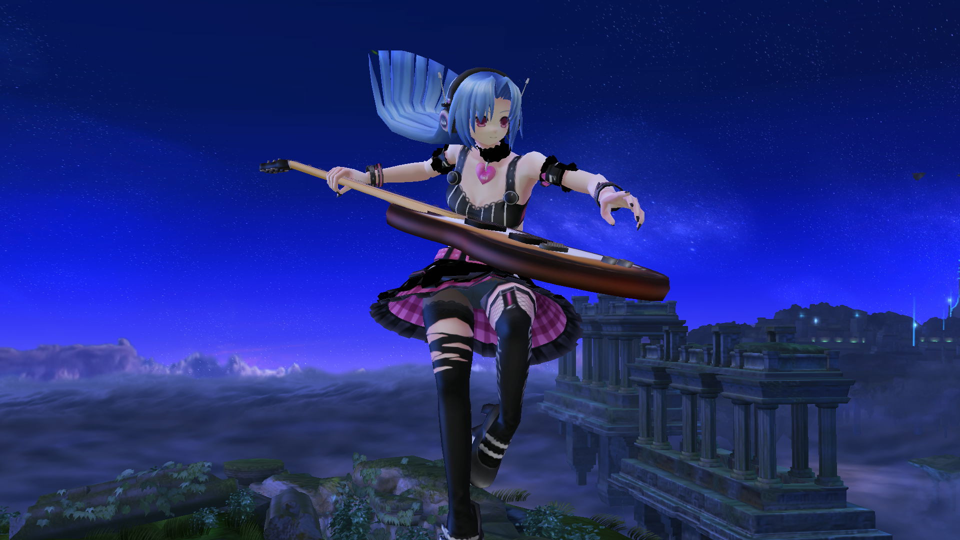 5pb from Neptunia Mod for Super Smash Bros. (Wii U) | SSB4U Mods