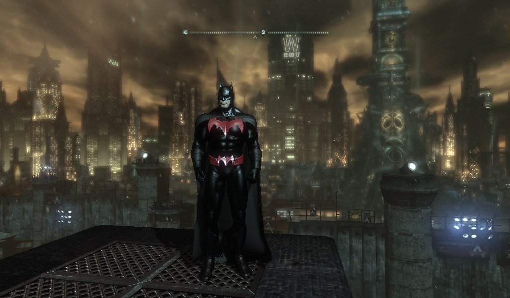 Batman Unlimited frist costume Mod for Batman: Arkham City | B:AC Mods