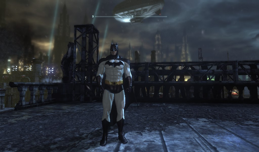 Iconic Grey and Black costume [Batman: Arkham City] [Mods]