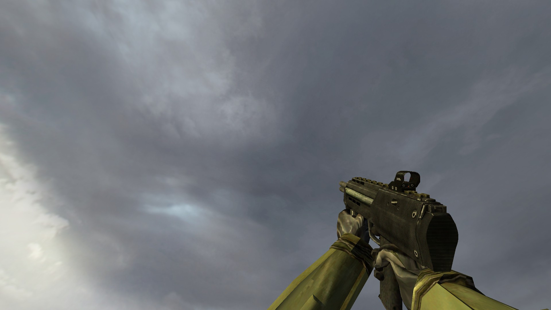 Gasmask Citizen Hands Mod for Half-Life 2 | HL2 Mods