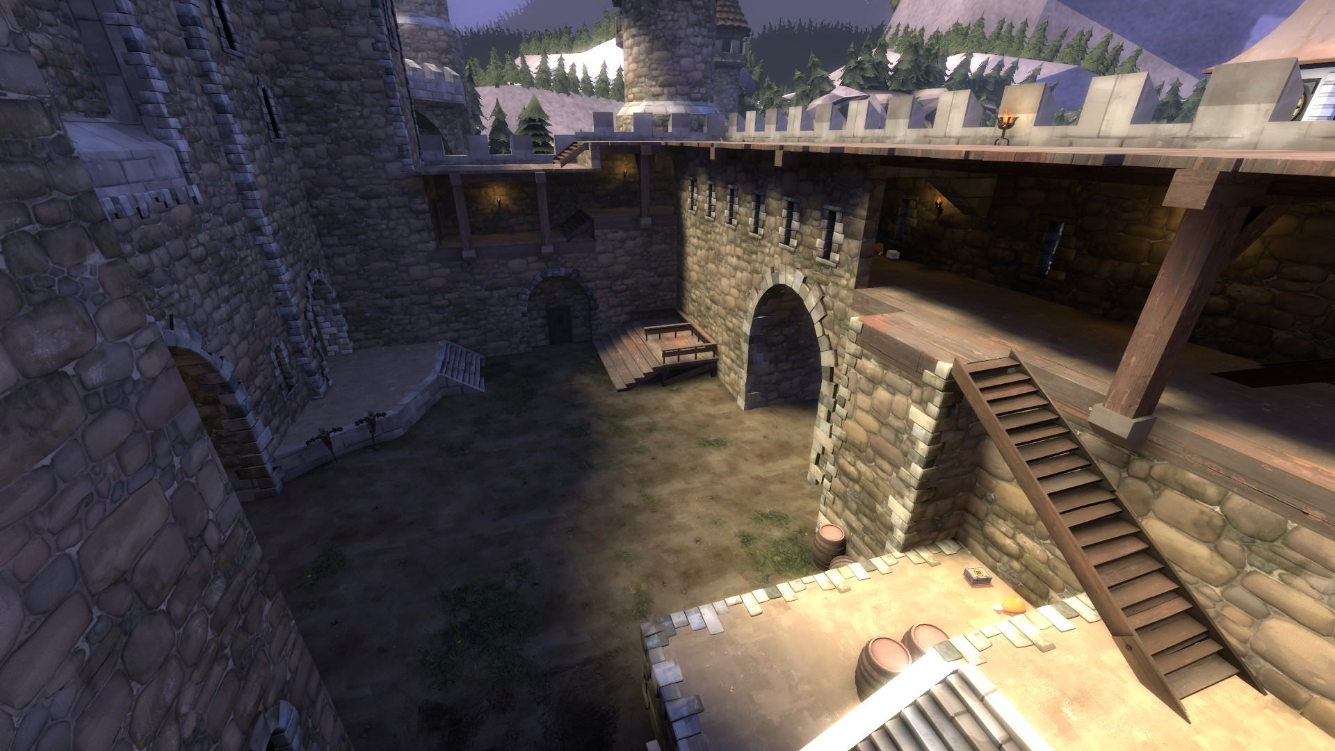 Trade Medieval Town Mod for Team Fortress 2 | TF2 Mods