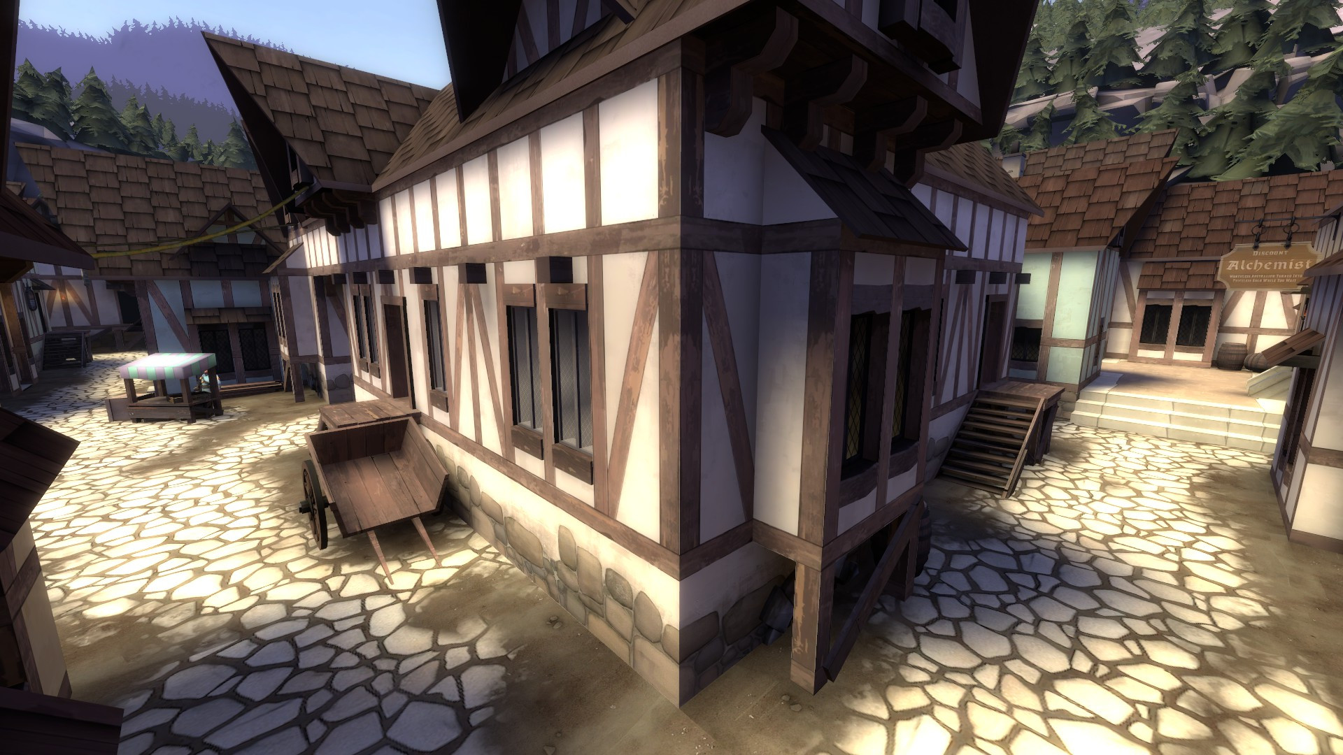Trade Medieval Town Mod for Team Fortress 2 | TF2 Mods