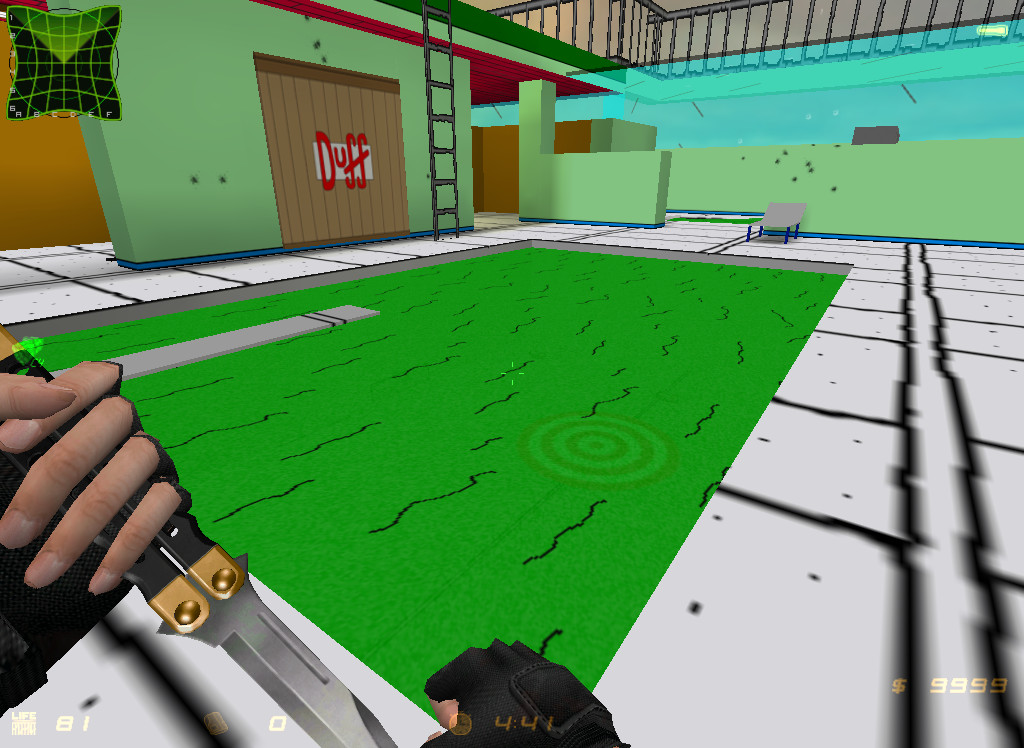 fy_Simpsons_pool_day Mod for Counter-Strike 1.6 | CS1.6 Mods