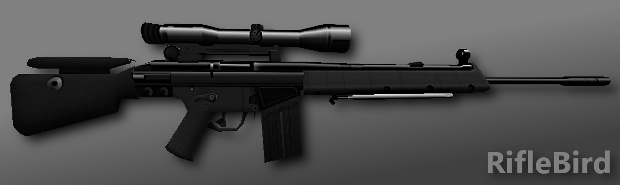 H&K MSG90 Dedicated Marksman Rifle Mod for Counter-Strike 1.6 | CS1.6 Mods