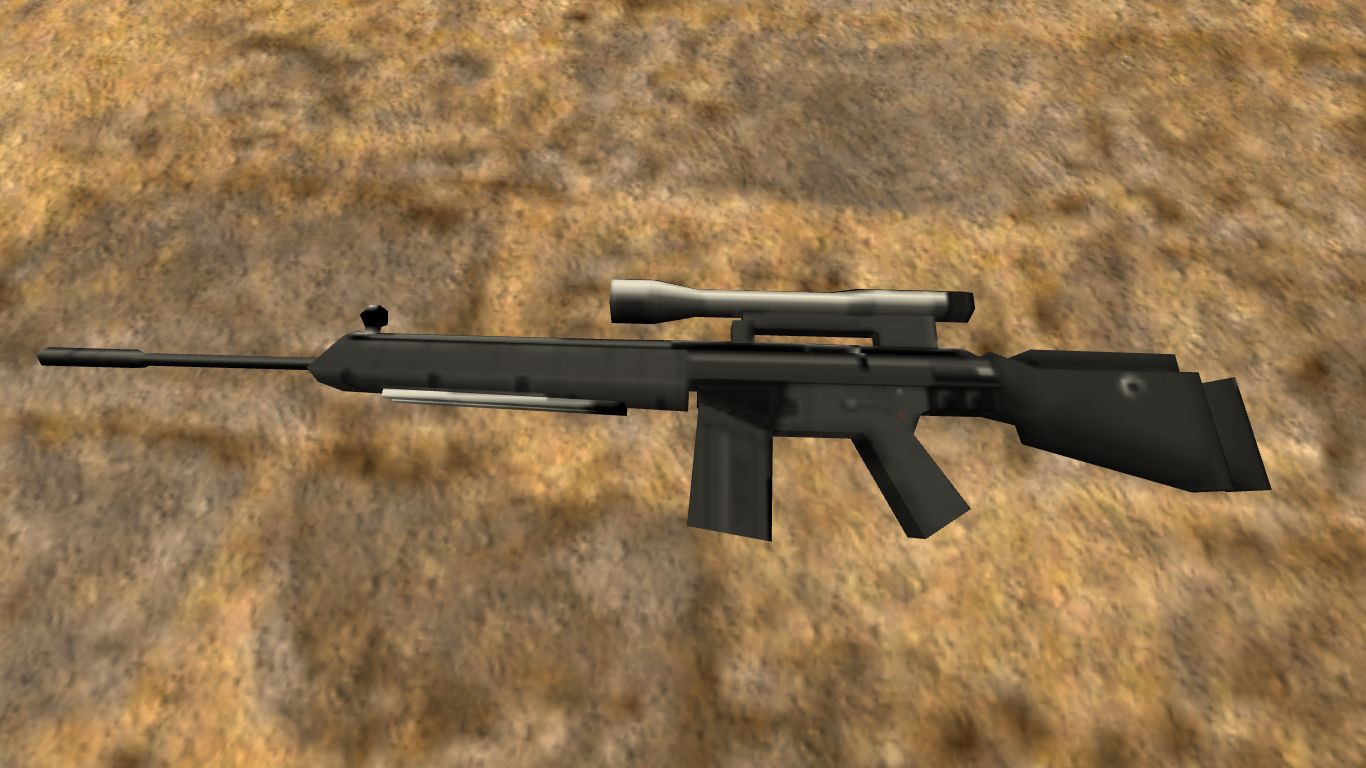 H&K MSG90 Dedicated Marksman Rifle Mod for Counter-Strike 1.6 | CS1.6 Mods