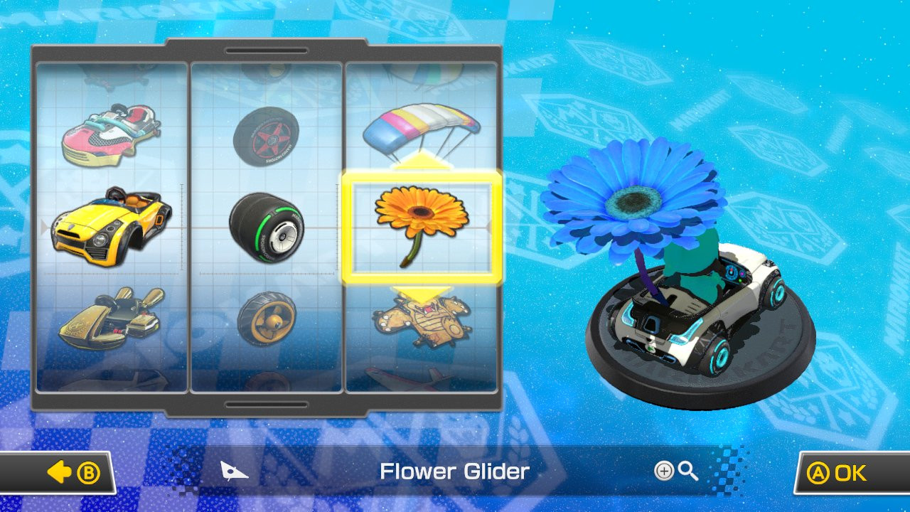 Parallel Flower Glider [Mario Kart 8] [Mods]