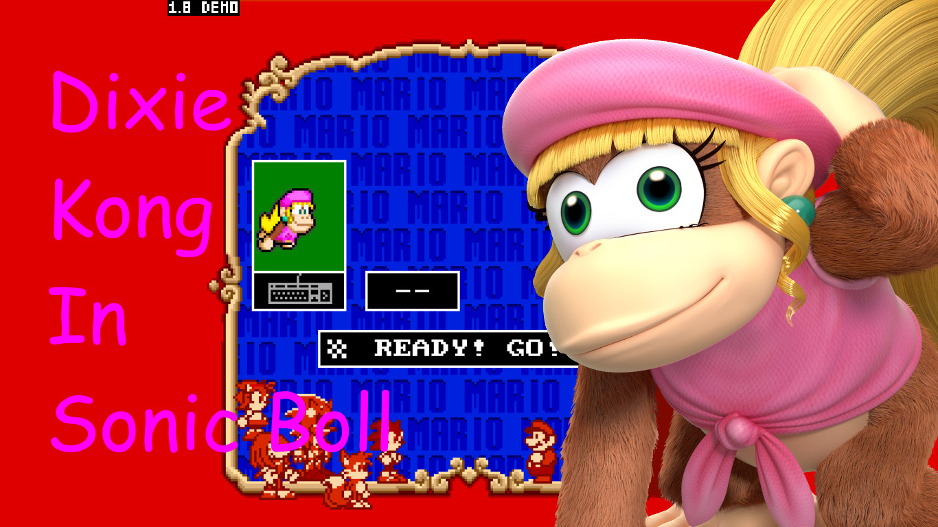 Dixie Kong [Sonic Boll] [Mods]