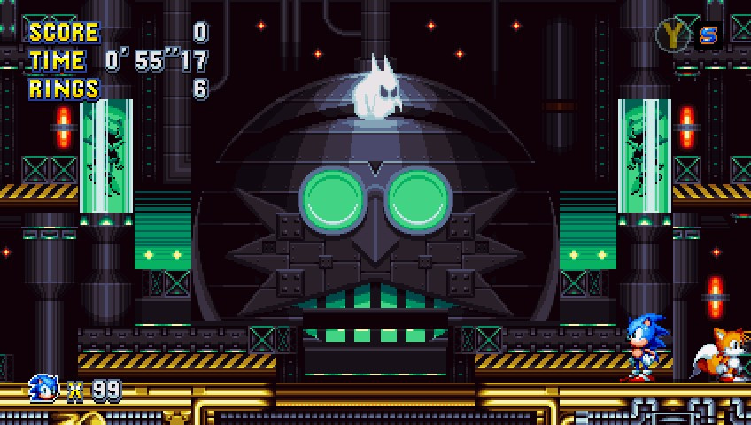 Sandopolis Ghost over Metal Sonic Mod for Sonic Mania | SM Mods