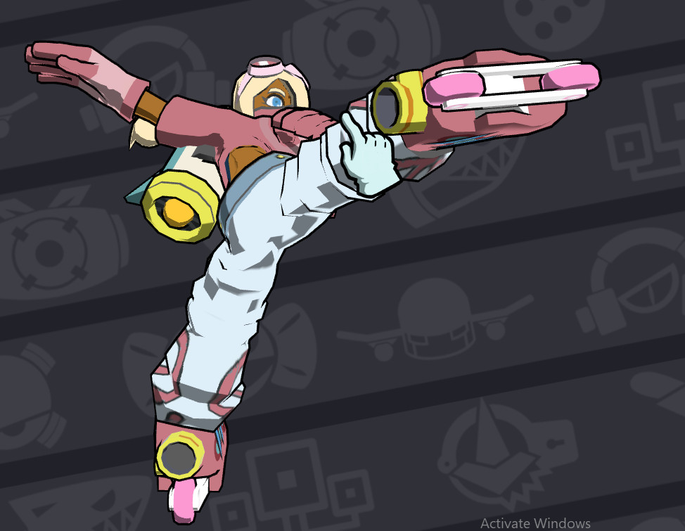 Gyaru Jet Skin Mod Mod for Lethal League Blaze | LLB Mods