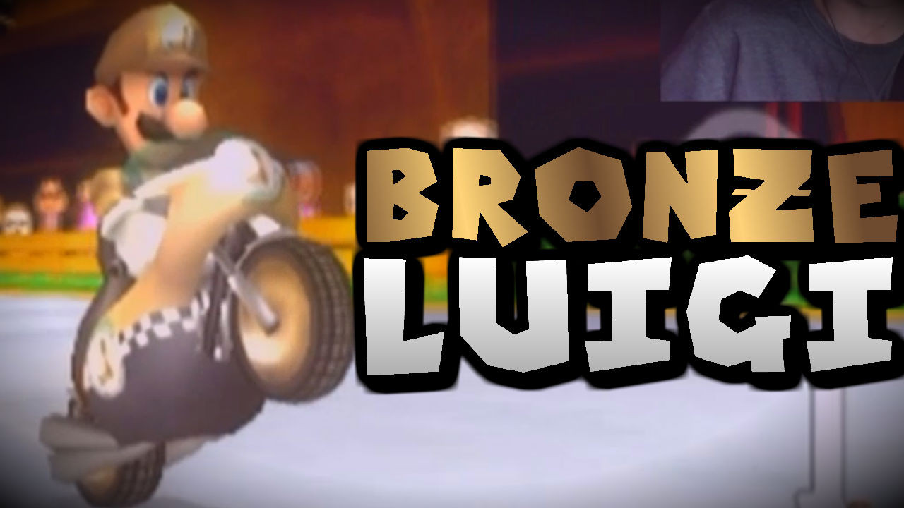 Bronze Luigi (Mach Bike) Mod for Mario Kart Wii | MKWii Mods