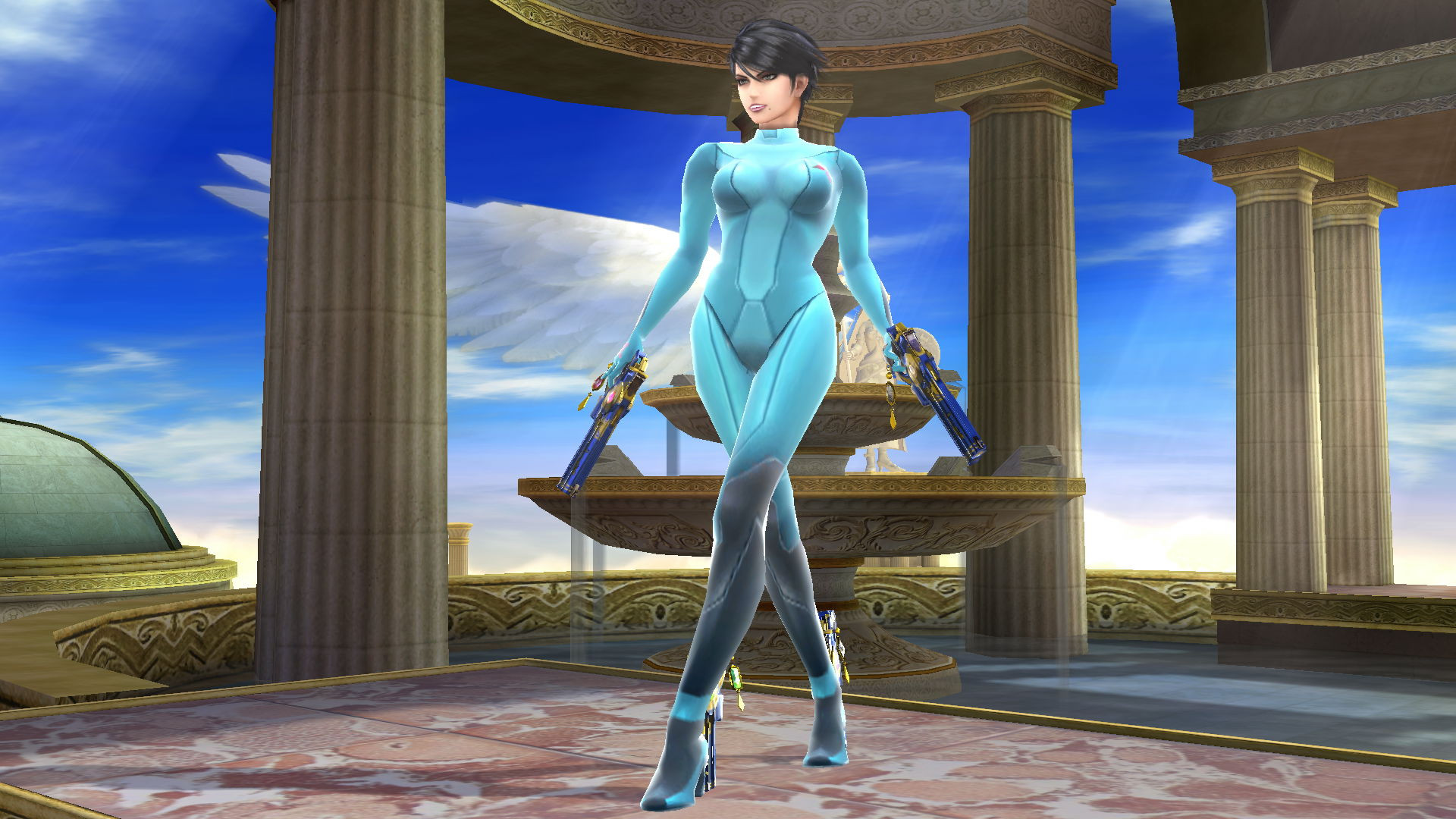 Zero suit Bayonetta Mod for Super Smash Bros. (Wii U) | SSB4U Mods