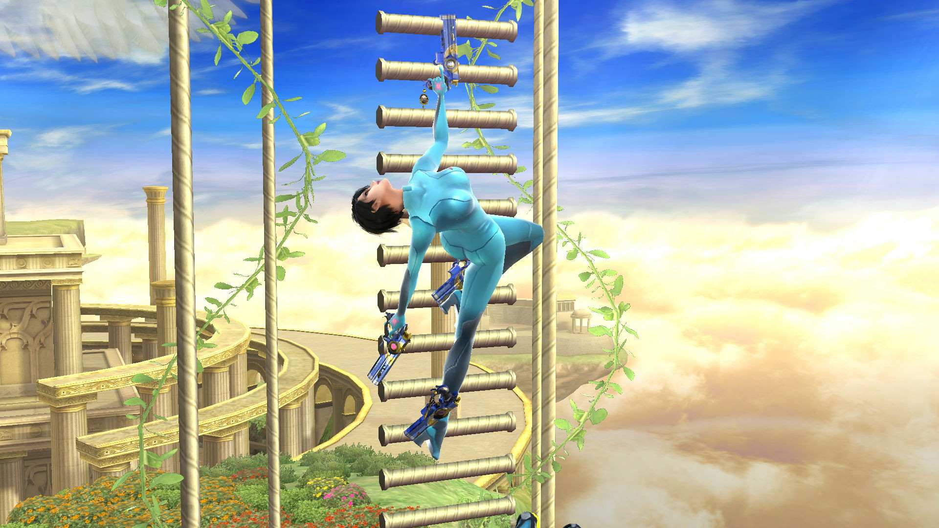 Zero suit Bayonetta Mod for Super Smash Bros. (Wii U) | SSB4U Mods