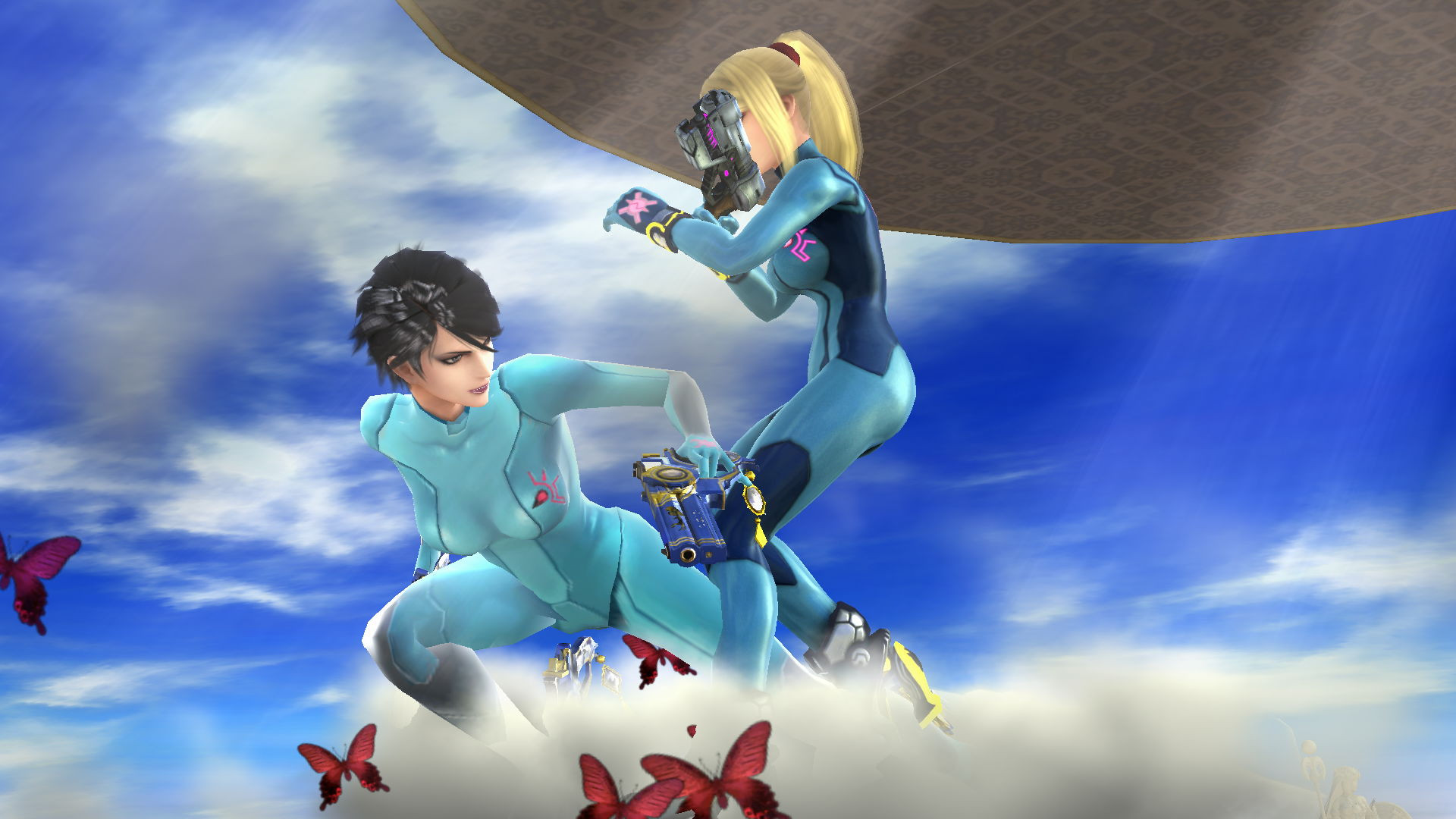 Zero suit Bayonetta Mod for Super Smash Bros. (Wii U) | SSB4U Mods