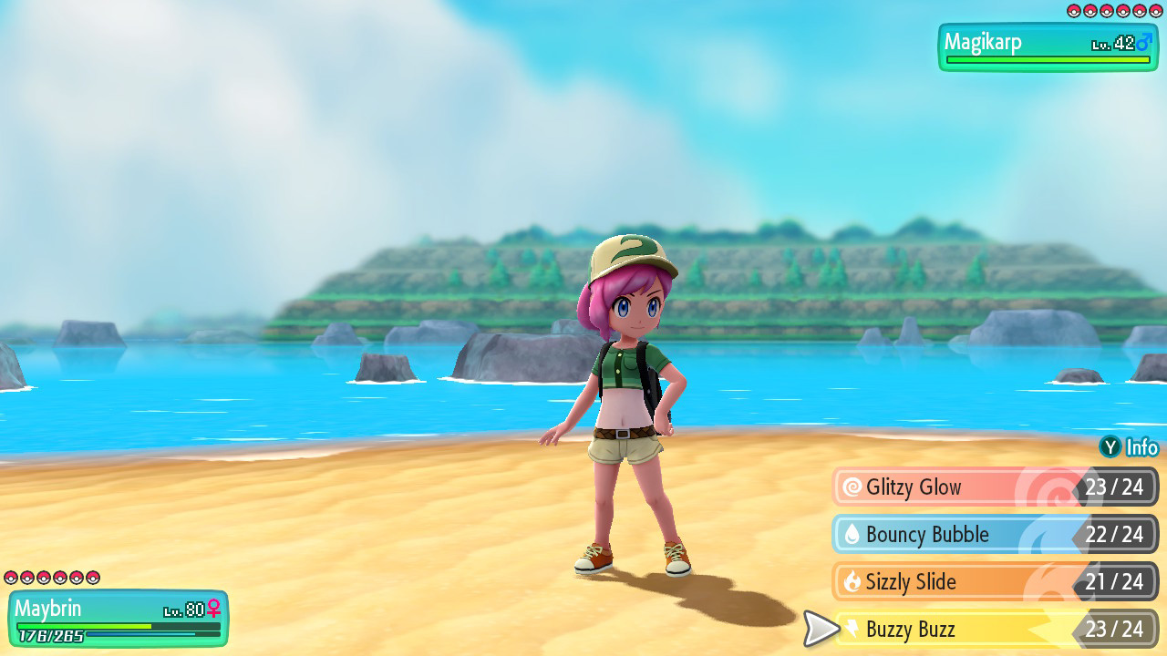 Female Trainer Wardrobe Updates Mod for Pokémon Let's Go! | LGPE Mods