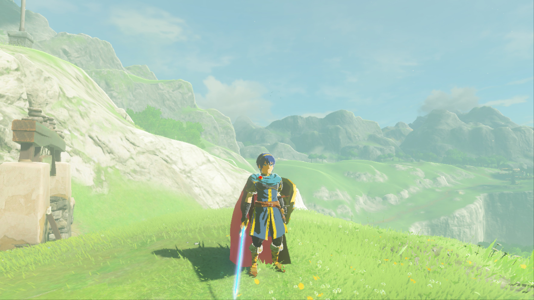 Marth Armor & Weapons Mod for The Legend of Zelda: Breath of the Wild ...