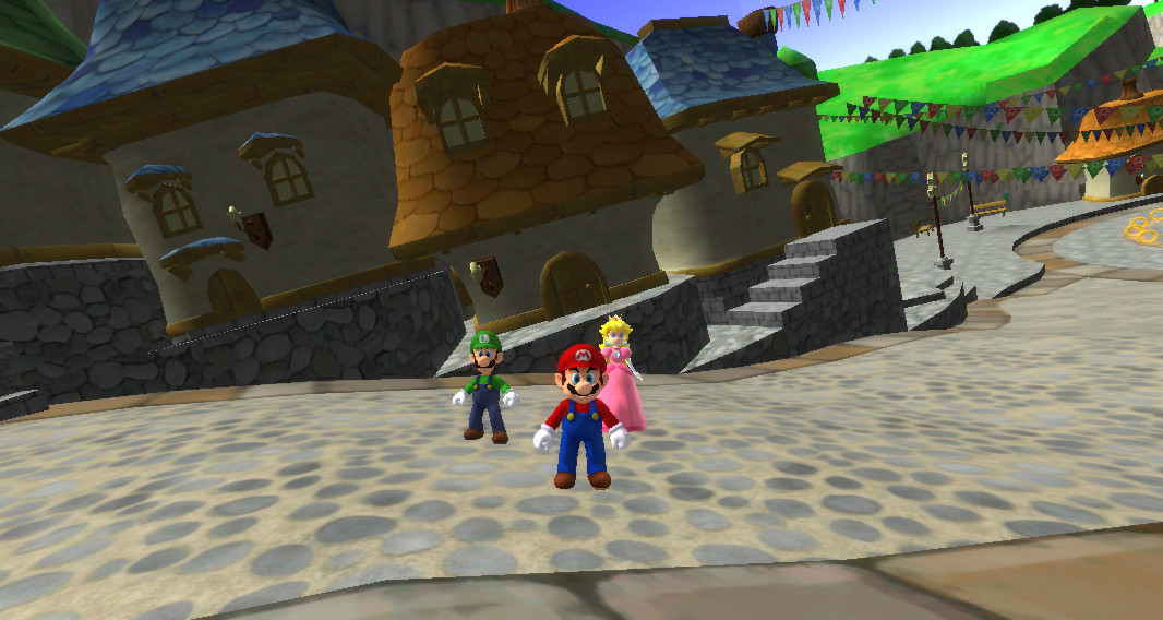 Super Mario Team Mod for Sonic World | SW Mods