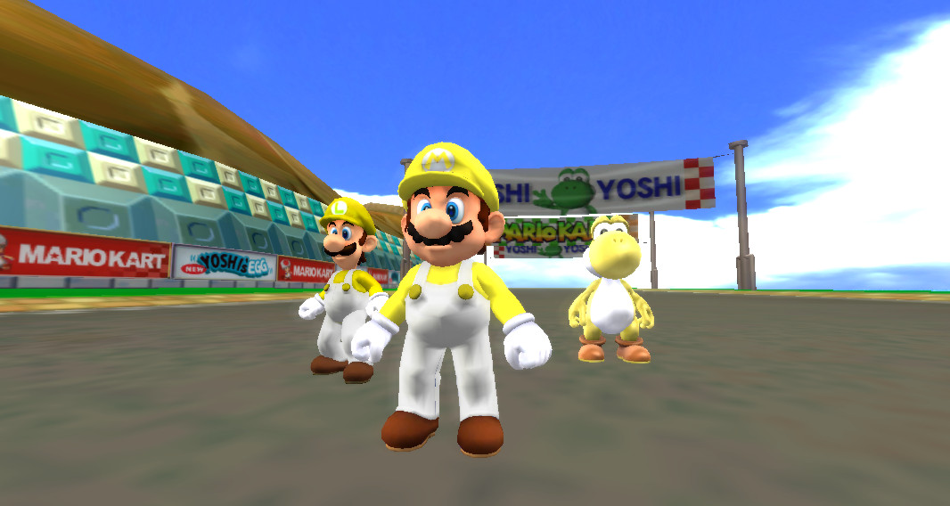 Super Mario Team Mod for Sonic World | SW Mods