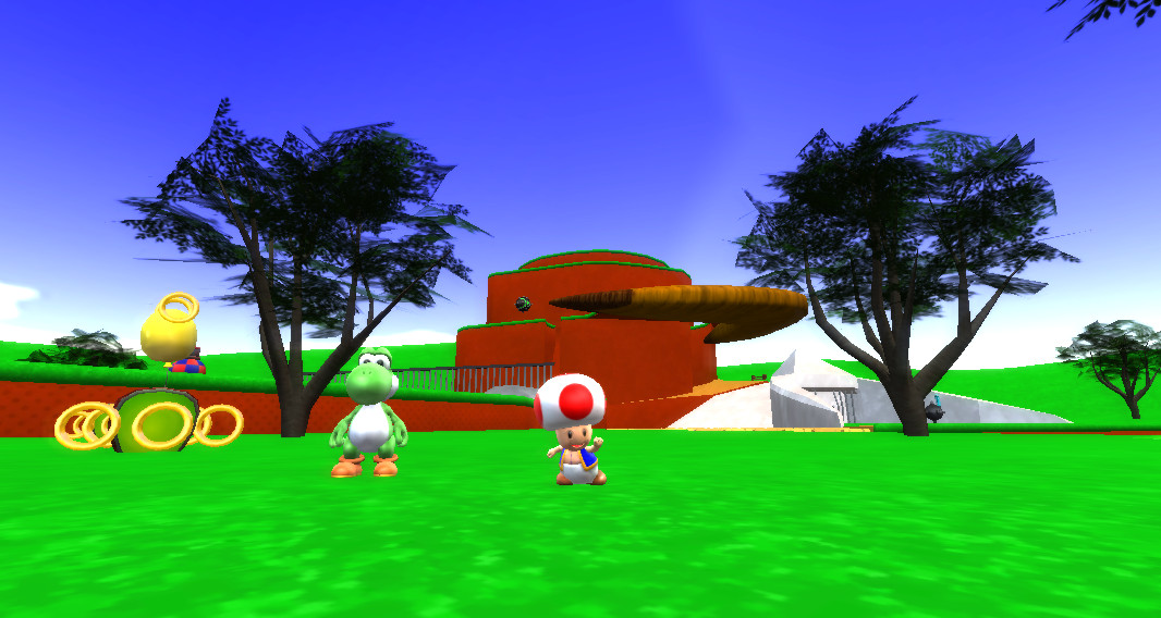 Super Mario Team Mod for Sonic World | SW Mods