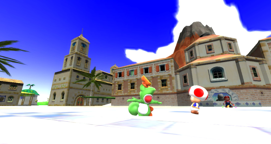 Super Mario Team Mod for Sonic World | SW Mods
