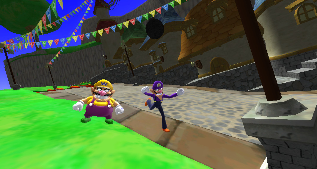Super Mario Team Mod for Sonic World | SW Mods