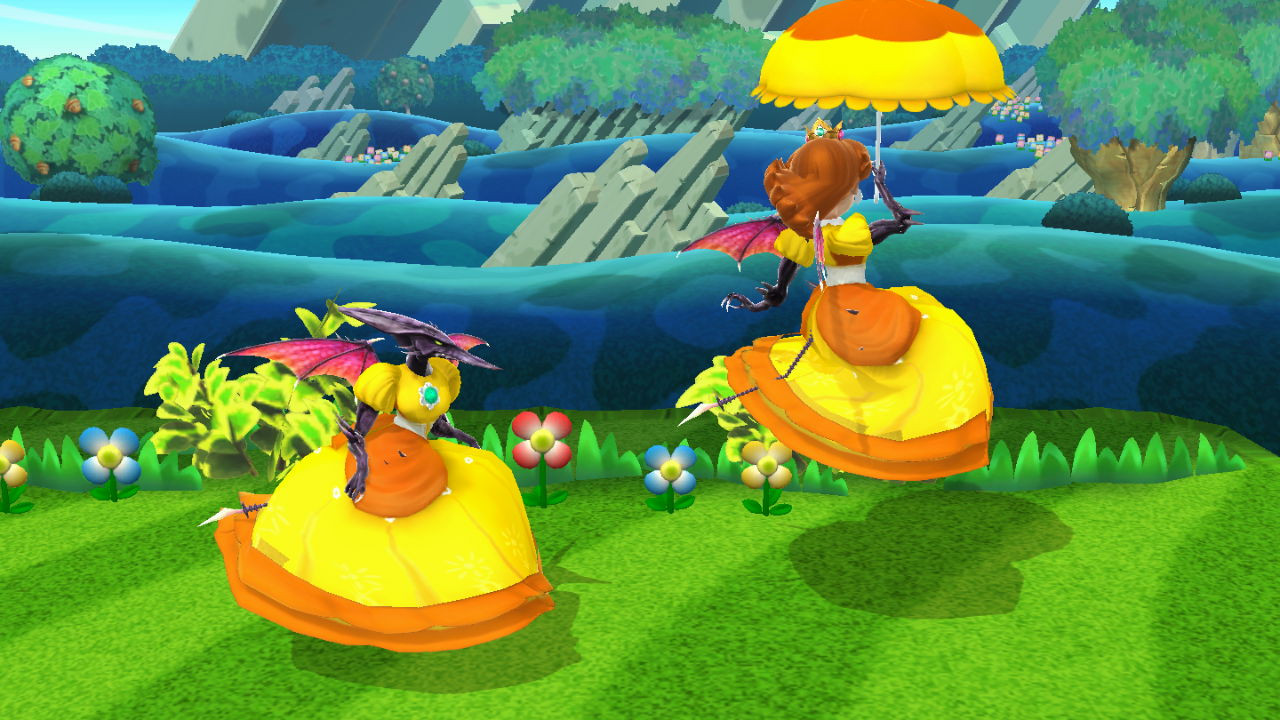 Super Smash Bros Wii U Daisy