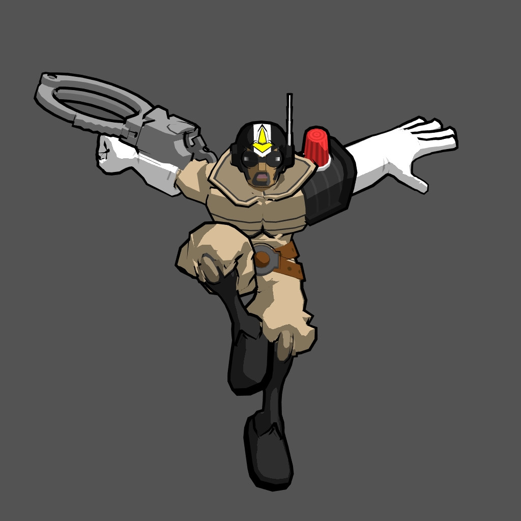 Sheriff Skin (Nitro) Mod for Lethal League Blaze | LLB Mods