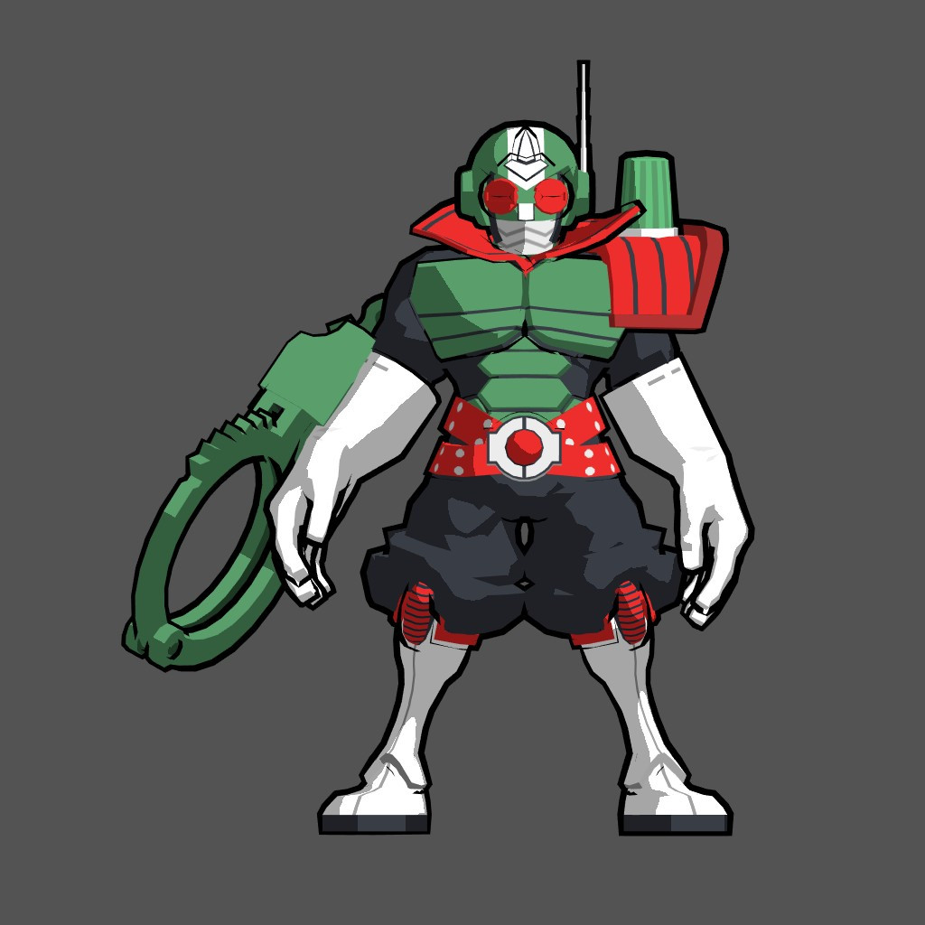 Kamen Rider (Nitro) Mod for Lethal League Blaze | LLB Mods