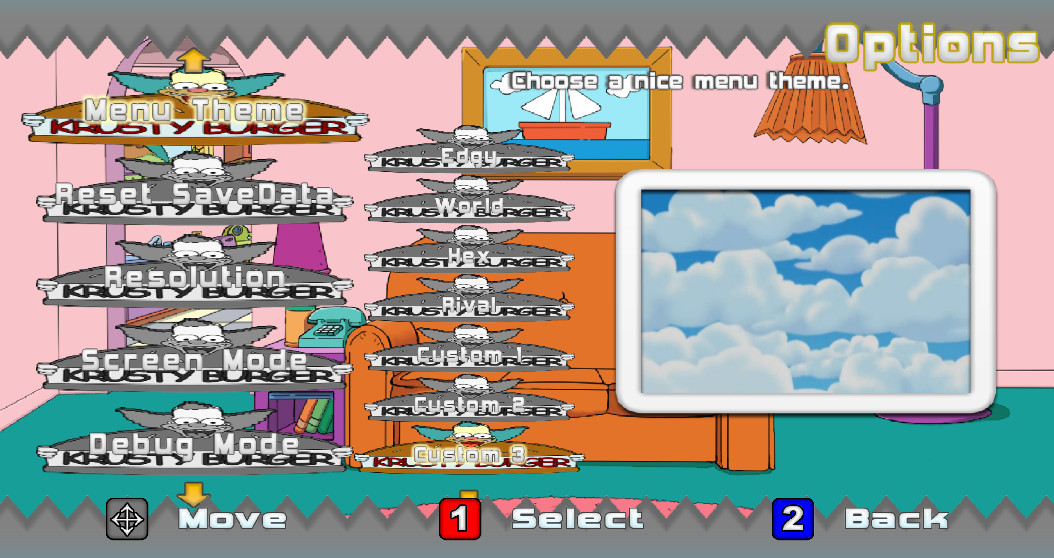 The Simpsons Menu Theme [Sonic World] [Mods]