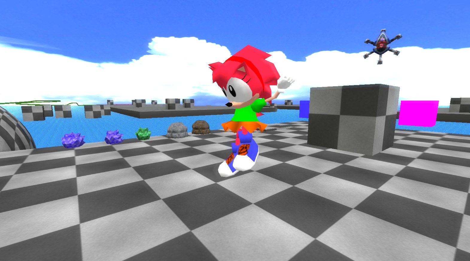 Classic Amy Mod for Sonic World | SW Mods